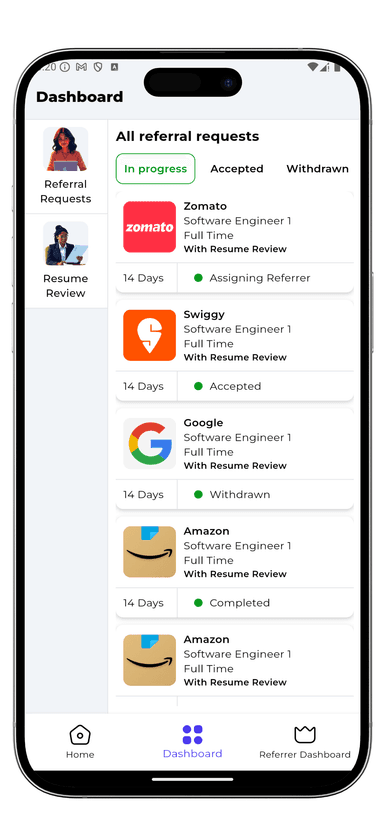 BoostMyReferral: Job Referral in Minutes