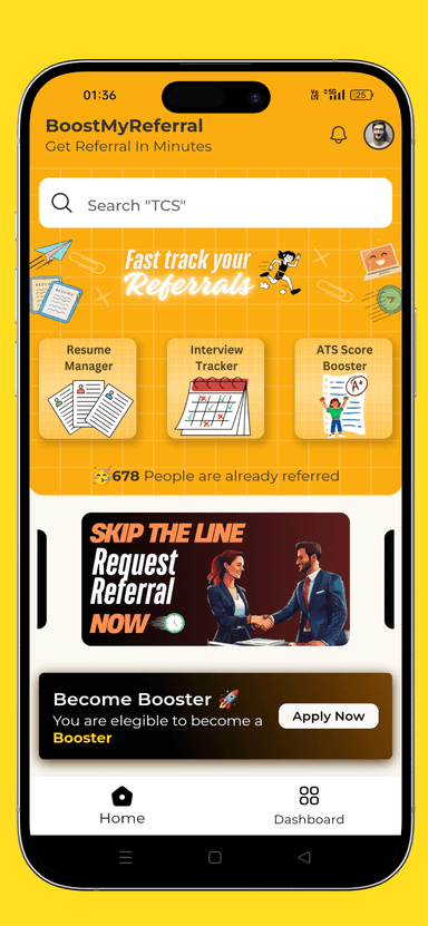 BoostMyReferral: Job Referral in Minutes